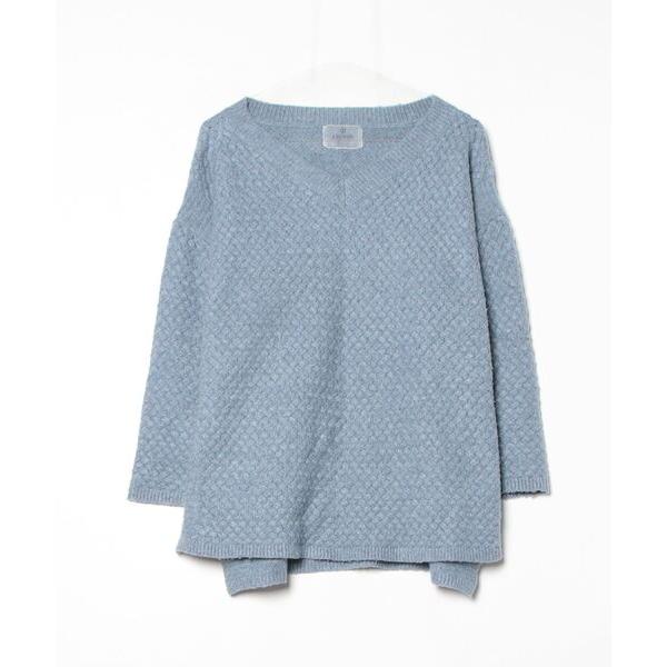 『セール実施中』参考価格：13，200円発売時期：2020年09月コンディション：C（やや使用感あり）使用感があり、やや気になる傷や汚れがあるアイテム全体的：毛玉参考商品名：Noman knit / ノーマンニット参考品番：LY20WT/K...