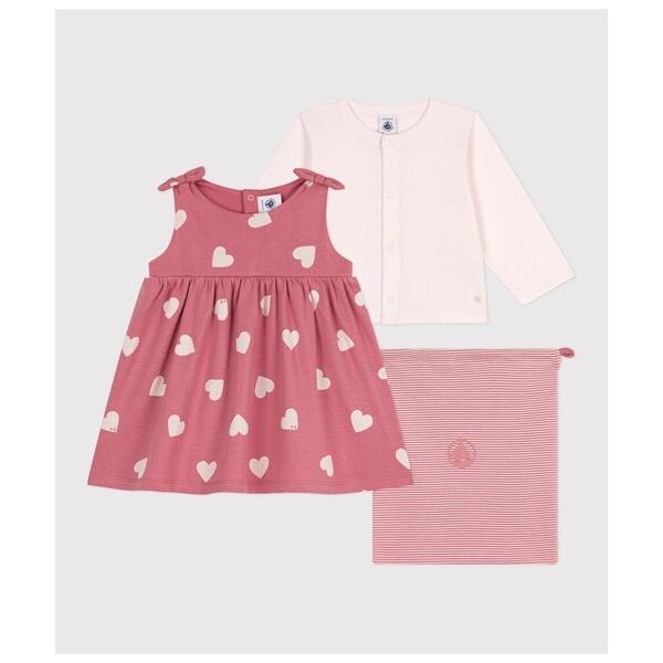 『セール実施中』ZOZO問い合わせ番号:92289915ショップ:PETIT BATEAU，プチバトーブランド:PETIT BATEAU，プチバトー商品名:ベビー２点セットカテゴリ:ワンピース/ドレス>ワンピースブランド品番:A0CO...