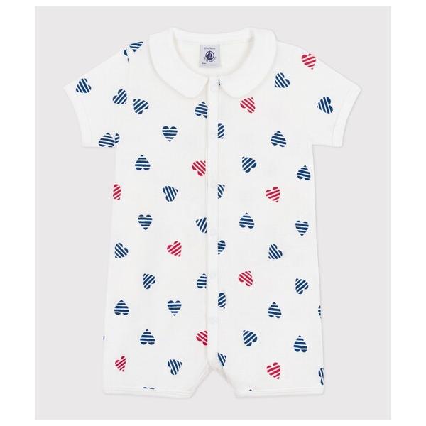 『セール実施中』※このアイテムは返品・交換対象外商品です。ZOZO問い合わせ番号:92289928ショップ:PETIT BATEAU，プチバトーブランド:PETIT BATEAU，プチバトー商品名:ショートロンパースカテゴリ:ママ＆ベビー&...