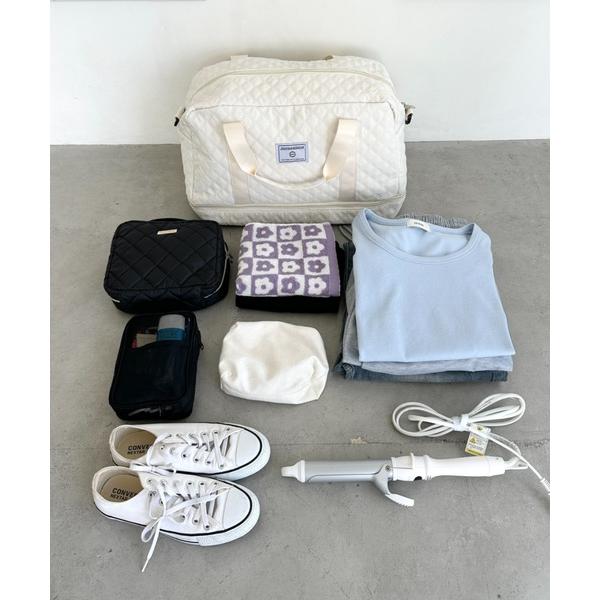 『タイムセール実施中』ZOZO問い合わせ番号:92290981ショップ:wears，ウェアーズブランド:wears，ウェアーズ商品名:大容量 キルティング軽量トラベルボストンバッグカテゴリ:バッグ>ボストンバッグブランド品番:WR12...
