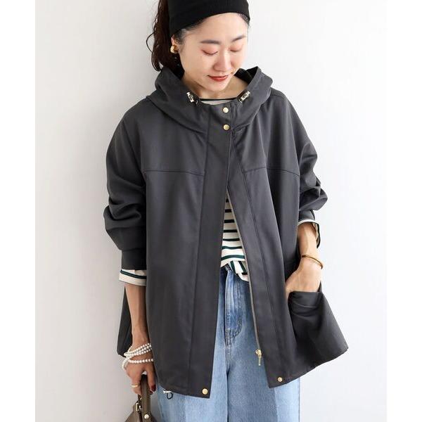 ZOZO問い合わせ番号:92321297ショップ:le.coeur blanc，ルクールブランブランド:le.coeur blanc，ルクールブラン商品名:ツイルストレッチフードブルゾンカテゴリ:ジャケット/アウター>ブルゾンブランド...