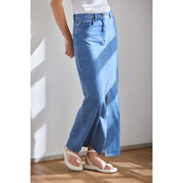 ZOZO問い合わせ番号:92321587ショップ:Estella.K，エステラケーブランド:Estella.K，エステラケー商品名:Kate Denim Long Skirt デニムロングSKカテゴリ:スカート>スカートブランド品番:...