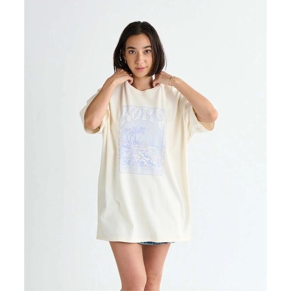 『タイムセール実施中』ZOZO問い合わせ番号:92352119ショップ:ROXY/QUIKSILVER，ロキシー/クイックシルバーブランド:ROXY，ロキシー商品名:SURFING HORIZONS /ロキシーオーバーサイズシルエット半袖T...