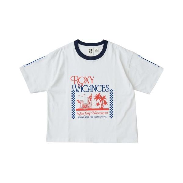 『タイムセール実施中』ZOZO問い合わせ番号:92352125ショップ:ROXY/QUIKSILVER，ロキシー/クイックシルバーブランド:ROXY，ロキシー商品名:MINI SEEKING MORE FU /ロキシーキッズリンガー半袖Tシ...