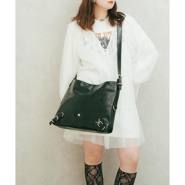 『セール実施中』ZOZO問い合わせ番号:92352204ショップ:SAC'S BAR Jean，サックスバー ジーンブランド:jouetie，ジュエティ商品名:【jouetie / ジュエティ】 ベルテッド　ラージショルダーバッグカテゴリ:...