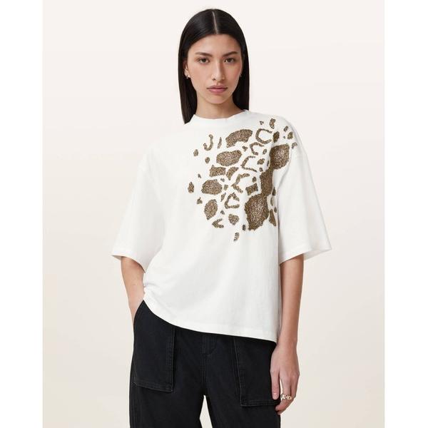 『タイムセール実施中』ZOZO問い合わせ番号:92352453ショップ:ALLSAINTS，オールセインツブランド:ALLSAINTS，オールセインツ商品名:AMELIE FLOW EMBELLISHED T-SHIRT | AMELIE ...