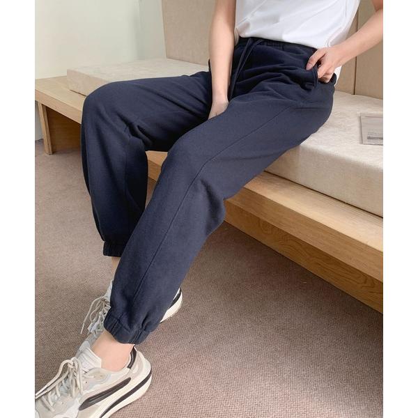 ZOZO問い合わせ番号:92355187ショップ:RIVER FIELD &amp; Co.，リバーフィールド　アンド　コーブランド:LOWO，ロワ商品名:【綿100％使用】スウェットジョガーパンツカテゴリ:パンツ>スウェットパンツブ...