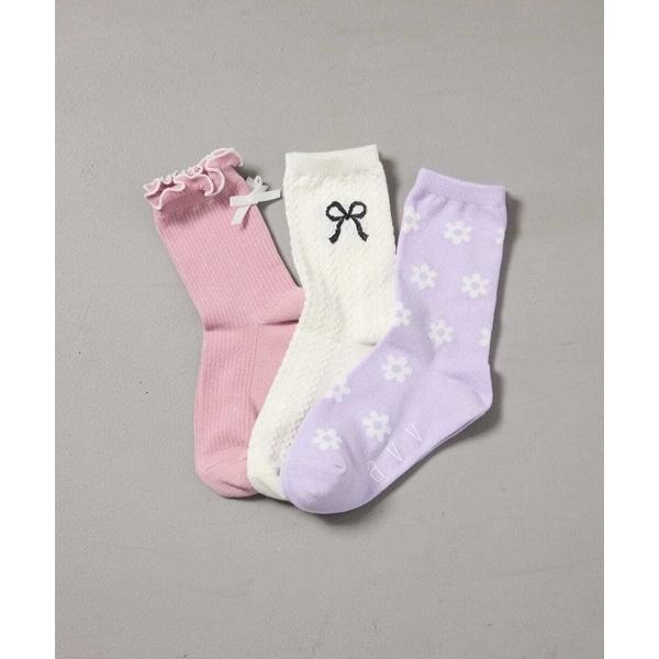 『セール実施中』※このアイテムは返品・交換対象外商品です。ZOZO問い合わせ番号:92385777ショップ:a.v.v，アー・ヴェ・ヴェブランド:a.v.v，アーヴェヴェ商品名:[KIDS]3足セットソックスカテゴリ:レッグウェア>ソ...