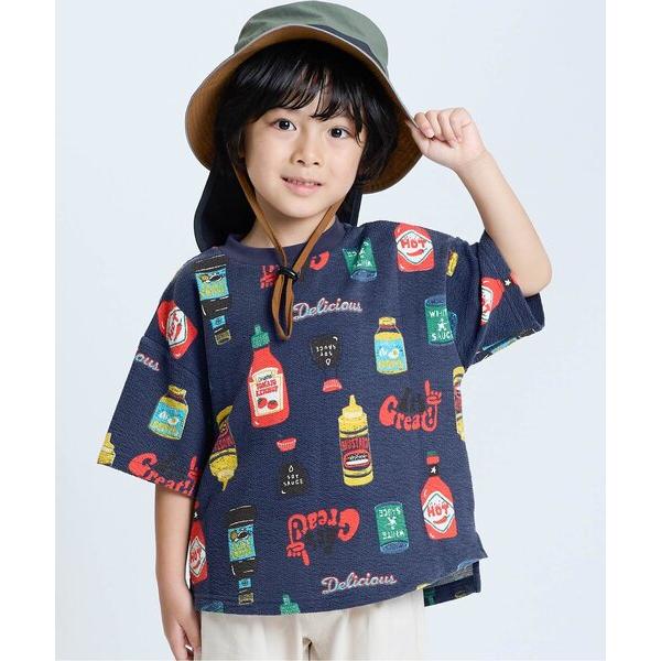 『セール実施中』ZOZO問い合わせ番号:92386054ショップ:F.O.Online Store，エフオーオンラインストアブランド:F.O.KIDS，エフオーキッズ商品名:【ジュニア対応】SAUCE！半袖TEEカテゴリ:トップス>T...