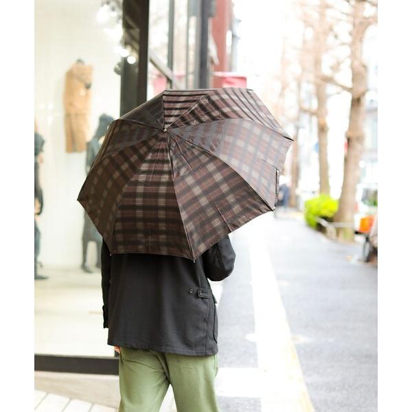 ZOZO問い合わせ番号:92386286ショップ:BEAMS MEN，ビームス メンブランド:BEAMS JAPAN，ビームス　ジャパン，BEAMS，ビームス商品名:槙田商店 / Shade check 折りたたみ傘カテゴリ:ファッション雑...
