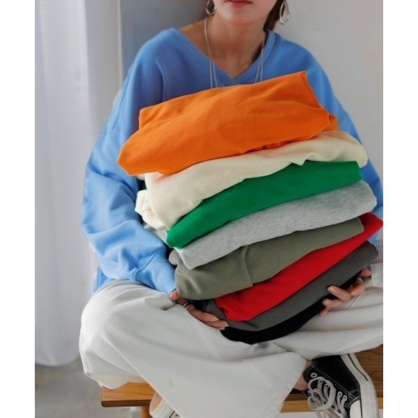 ZOZO問い合わせ番号:92386905ショップ:HUG.U，ハグユーブランド:HUG.U，ハグユー商品名:「神スウェット誕生」 抜け感 Vネック × ぽわん袖 スウェットカテゴリ:トップス>スウェットブランド品番:f341素材:本体...