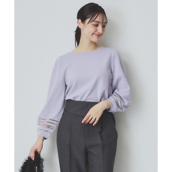 『セール実施中』ZOZO問い合わせ番号:92388725ショップ:index，インデックスブランド:index，インデックス商品名:シアーラインパフスリーブニット【UV/洗濯機洗い可】カテゴリ:トップス>ニット/セーターブランド品番:...