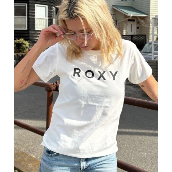 『タイムセール実施中』ZOZO問い合わせ番号:92421344ショップ:ROXY/QUIKSILVER，ロキシー/クイックシルバーブランド:ROXY，ロキシー商品名:SPORTS /ロキシーロゴ半袖Tシャツカテゴリ:トップス>Tシャツ...