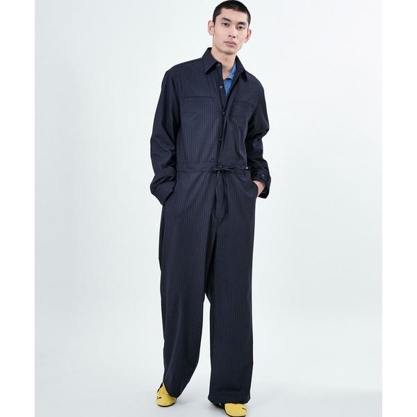 『セール実施中』ZOZO問い合わせ番号:92421569ショップ:ADAM ET ROPE'，アダムエロペブランド:M TO R，ムウトアール商品名:STRIPE ALL-IN-ONEカテゴリ:オールインワン・サロペット>つなぎ/オー...