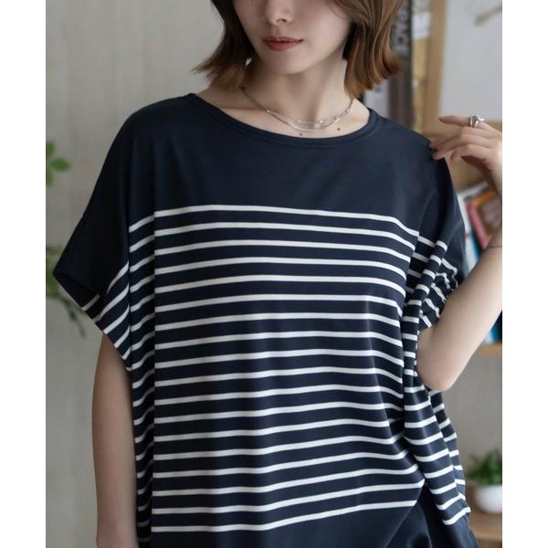 ZOZO問い合わせ番号:92422977ショップ:Mac-House，マックハウスブランド:Howdy Marie，ハウディーマリー，Mac-House，マックハウス商品名:Howdy Marie ボーダーフレンチTシャツカテゴリ:トップス...