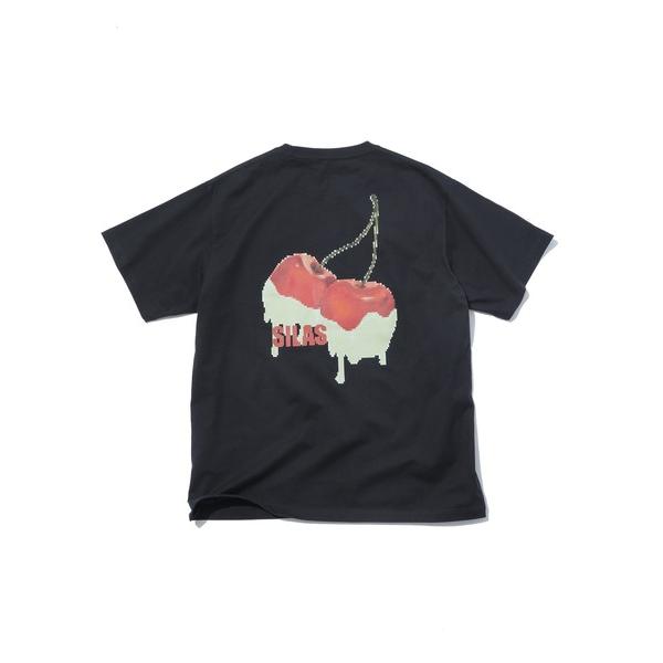 『タイムセール実施中』ZOZO問い合わせ番号:92423093ショップ:SILAS&amp;MARIA，サイラス&amp;マリアブランド:SILAS，サイラス商品名:PIXEL CHERRY S/S TEEカテゴリ:トップス>Tシャツ...