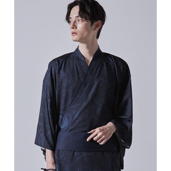 ZOZO問い合わせ番号:92423154ショップ:EMMA CLOTHES，エマ クローズブランド:CLEL，クレイル商品名:【CLEL】YUKATA 4 SET/浴衣4点SET（浴衣・角帯（ワンタッチ帯）・兵児帯・巾着）男性浴衣カテゴリ:...