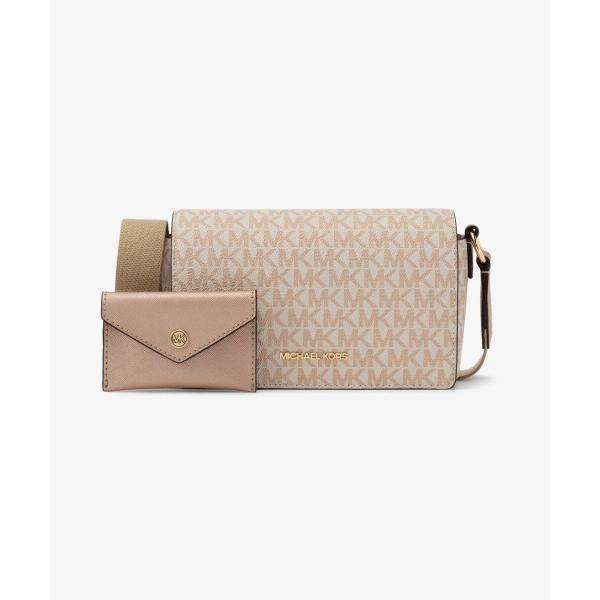 『セール実施中』ZOZO問い合わせ番号:92423397ショップ:MICHAEL KORS，マイケル・コースブランド:MICHAEL KORS，マイケルコース商品名:VINCENT クロスボディ ウィズ カードケース スモール - MKシグ...