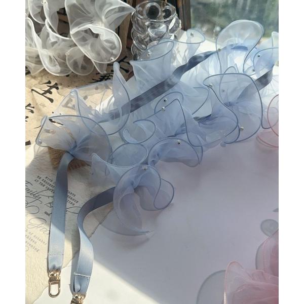 『セール実施中』ZOZO問い合わせ番号:92424556ショップ:Ada.，エイダブランド:pyornim，ピョルニム商品名:パール付きフリルスマホショルダーカテゴリ:PC・スマホグッズ/家電>スマホグッズブランド品番:PY2737原...