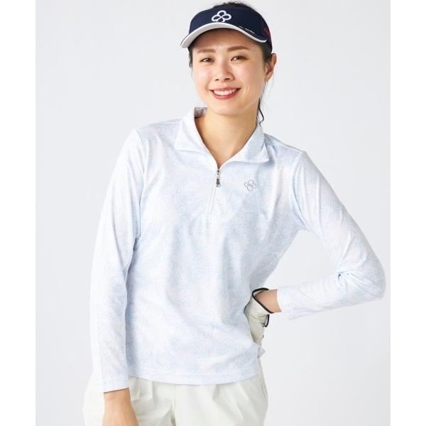 『タイムセール実施中』ZOZO問い合わせ番号:92425307ショップ:OCEAN GOLF，オーシャンゴルフブランド:marie claire，マリ・クレール商品名:【marie claire/マリ.クレール】レディースハーフジップ長袖シ...