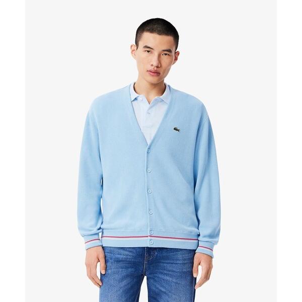 『タイムセール実施中』ZOZO問い合わせ番号:92425401ショップ:LACOSTE，ラコステブランド:LACOSTE，ラコステ商品名:リブニットステッチコットンニットカーディガンカテゴリ:トップス>カーディガン/ボレロブランド品番...