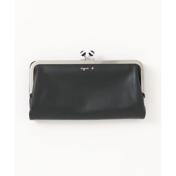 ZOZO問い合わせ番号:92426273ショップ:agnes b.，アニエスベーブランド:agnes b.，アニエスベー商品名:レザーがま口 ロングウォレット ”Irene” PAW07−02カテゴリ:財布/小物>財布ブランド品番:O...