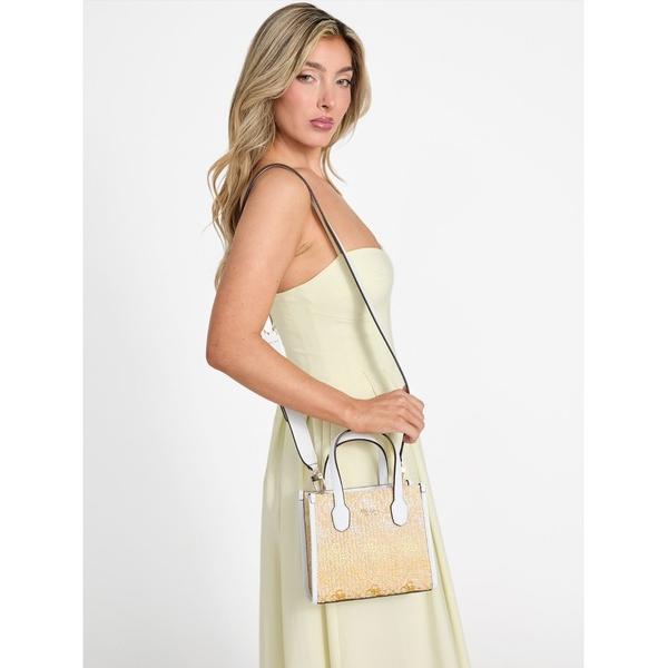 『セール実施中』ZOZO問い合わせ番号:92427492ショップ:GUESS，ゲスブランド:Guess，ゲス商品名:SILVANA 2 Compartment Mini Tote ミニトートバッグカテゴリ:バッグ>ショルダーバッグブラ...