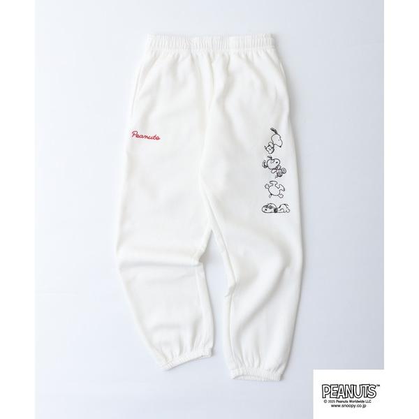 ZOZO問い合わせ番号:92428643ショップ:FUNALIVE，ファンアライブブランド:PEANUTS，ピーナッツ，FUNALIVE，ファンアライブ商品名:PEANUTS 裏起毛スウェットパンツカテゴリ:パンツ>スウェットパンツブ...