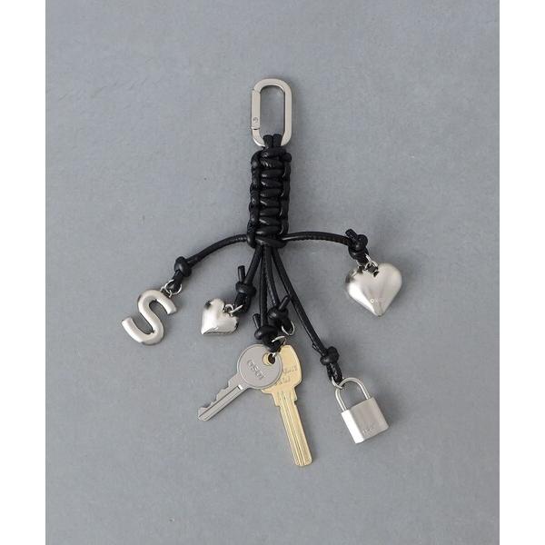 ZOZO問い合わせ番号:92460140ショップ:UNITED ARROWS，ユナイテッドアローズブランド:OSOI，オソイ商品名:【別注】＜OSOI＞ロープ キーリング BLACKカテゴリ:財布/小物>キーホルダーブランド品番:40...