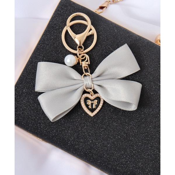 『タイムセール実施中』ZOZO問い合わせ番号:92460439ショップ:FUNALIVE，ファンアライブブランド:1004ST，イチマルマルヨンエスティー，FUNALIVE，ファンアライブ商品名:リボン ハート チャーム キーホルダーカテゴ...