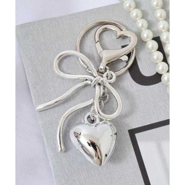 『タイムセール実施中』ZOZO問い合わせ番号:92460441ショップ:FUNALIVE，ファンアライブブランド:1004ST，イチマルマルヨンエスティー，FUNALIVE，ファンアライブ商品名:リボン ハート チャーム キーホルダーカテゴ...
