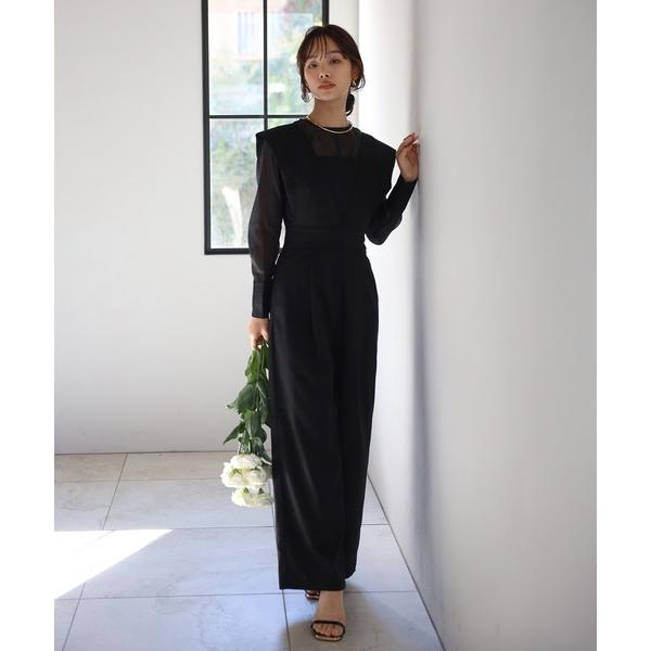 『タイムセール実施中』ZOZO問い合わせ番号:92461540ショップ:Bonjour Sagan，ボンジュールサガンブランド:ENC，エンク，Bonjour Sagan，ボンジュールサガン商品名:sheer blouse × deep V...