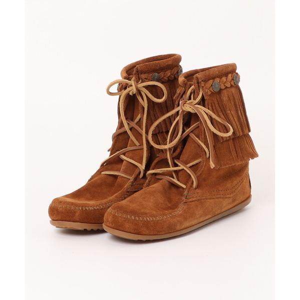 『タイムセール実施中』ZOZO問い合わせ番号:92464597ショップ:yield，イールドブランド:Minnetonka，ミネトンカ，ARCHIVER，アーカイバ商品名:【RS】【ミネトンカ MINNETONKA】 ダブルフリンジ トラン...