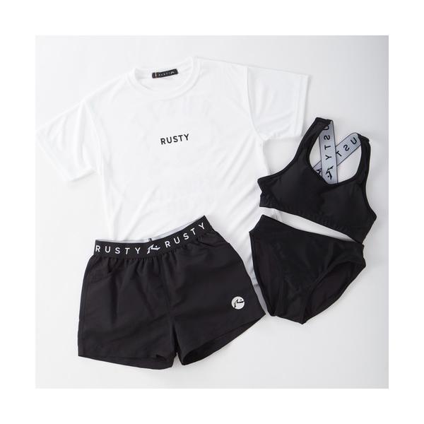 『タイムセール実施中』※このアイテムは返品・交換対象外商品です。ZOZO問い合わせ番号:92468105ショップ:Karlas，カルラスブランド:RUSTY，ラスティ商品名:RUSTY ラスティ ブランド ロゴ 半袖 Tシャツ ブラトップ ...