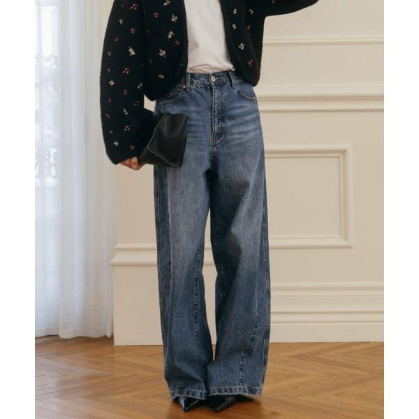 ZOZO問い合わせ番号:92468355ショップ:CREDONA，クレドナブランド:CREDONA，クレドナ商品名:WIDE BEETLE DENIM PANTS/ワイドビートルデニムパンツカテゴリ:パンツ>デニムパンツブランド品番:...