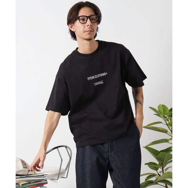 ZOZO問い合わせ番号:92468518ショップ:FFEIN，フェインブランド:FFEIN，フェイン商品名:【FFEIN（フェイン）】ワンポイントセンター刺繍ロゴTシャツ / Tシャツ クルーネック 半袖 刺繍カテゴリ:トップス>Tシ...