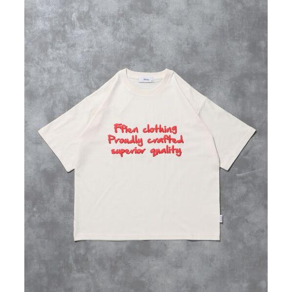 ZOZO問い合わせ番号:92468527ショップ:FFEIN，フェインブランド:FFEIN，フェイン商品名:【FFEIN（フェイン）】手書きロゴショート丈Tシャツ / Tシャツ 短丈 クルーネック 半袖 ショート丈カテゴリ:トップス>...