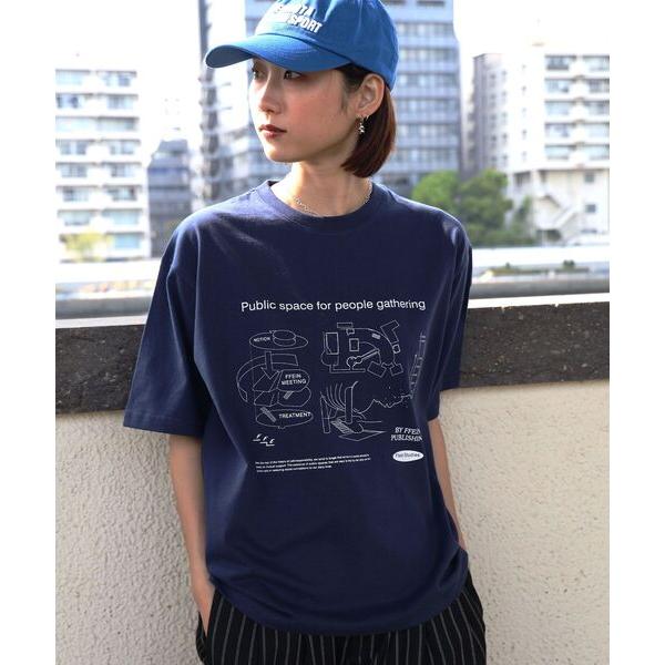 ZOZO問い合わせ番号:92468528ショップ:FFEIN，フェインブランド:FFEIN，フェイン商品名:【FFEIN（フェイン）】グラフィックショート丈Tシャツ / Tシャツ 短丈 クルーネック 半袖 ショート丈カテゴリ:トップス&gt...