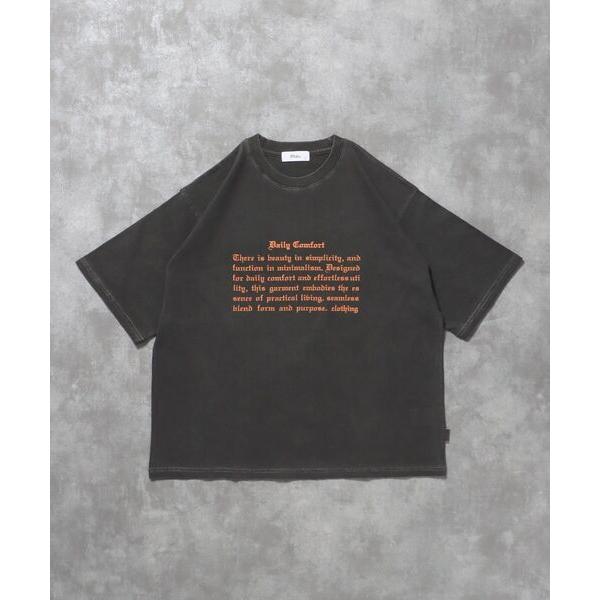 ZOZO問い合わせ番号:92468531ショップ:FFEIN，フェインブランド:FFEIN，フェイン商品名:【FFEIN（フェイン）】フェードメッセージショート丈Tシャツ /  Tシャツ 短丈 クルーネック 半袖 ピグメント加工 古着 アソ...