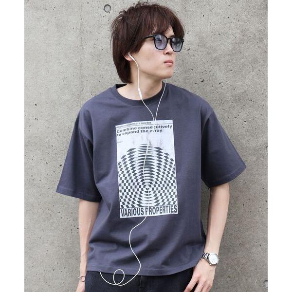 『タイムセール実施中』ZOZO問い合わせ番号:92468536ショップ:FFEIN，フェインブランド:FFEIN，フェイン商品名:【FFEIN（フェイン）】アートグラフィックショート丈Tシャツ / Tシャツ 短丈 クルーネック 半袖 ショー...