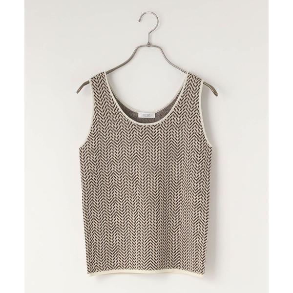 『セール実施中』ZOZO問い合わせ番号:92468693ショップ:LOWRYS FARM，ローリーズファームブランド:LOWRYS FARM，ローリーズファーム商品名:ＪＱＤニットタンク　309014カテゴリ:トップス>タンクトップブ...