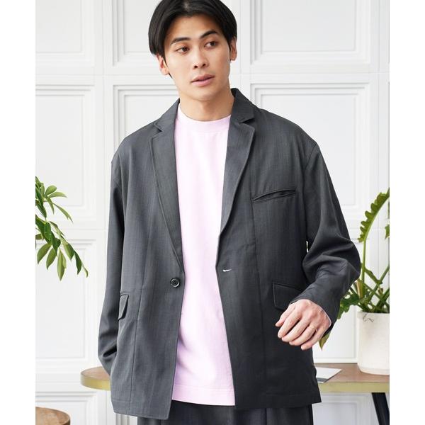 『タイムセール実施中』ZOZO問い合わせ番号:92500688ショップ:JIGGYS SHOP，ジギーズショップブランド:JIGGYS SHOP，ジギーズショップ商品名:洗える 1ボタン サージ素材 テーラードジャケットカテゴリ:ジャケット...
