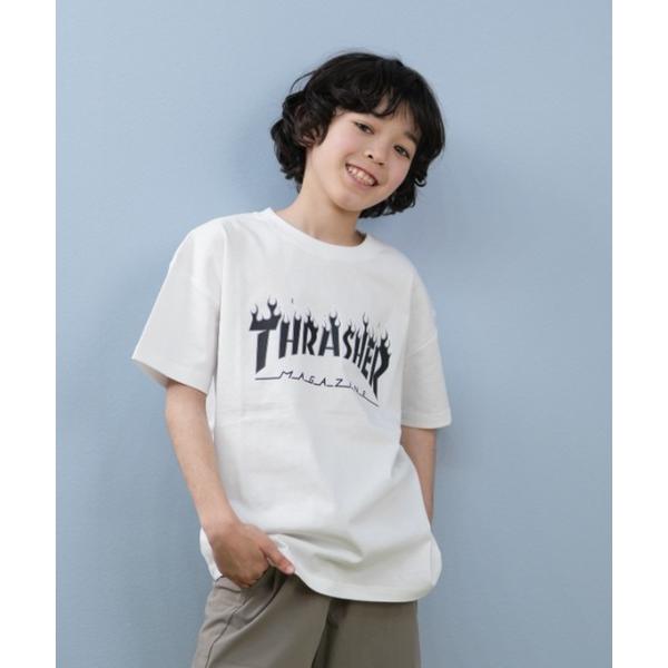 ZOZO問い合わせ番号:92562657ショップ:ムラサキスポーツ，ムラサキスポーツブランド:THRASHER，スラッシャー，ムラサキスポーツ，ムラサキスポーツ商品名:THRASHER/スラッシャー FRAME LOGO S/S T キッズ...