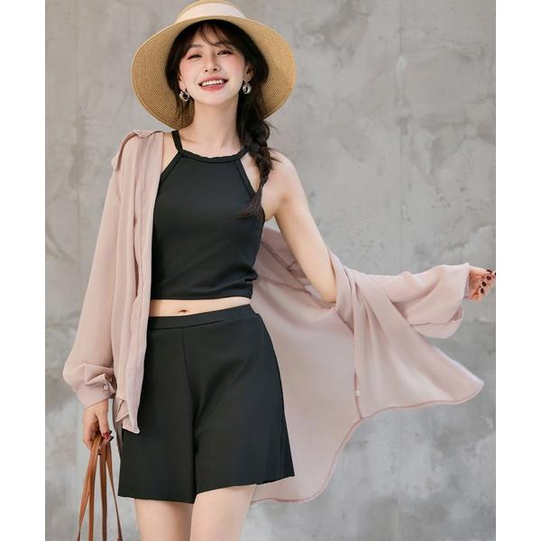 『タイムセール実施中』※このアイテムは返品・交換対象外商品です。ZOZO問い合わせ番号:92562683ショップ:TeddyShop，テディショップブランド:TeddyShop，テディショップ商品名:レディース水着 長袖オーバーサイズシアー...