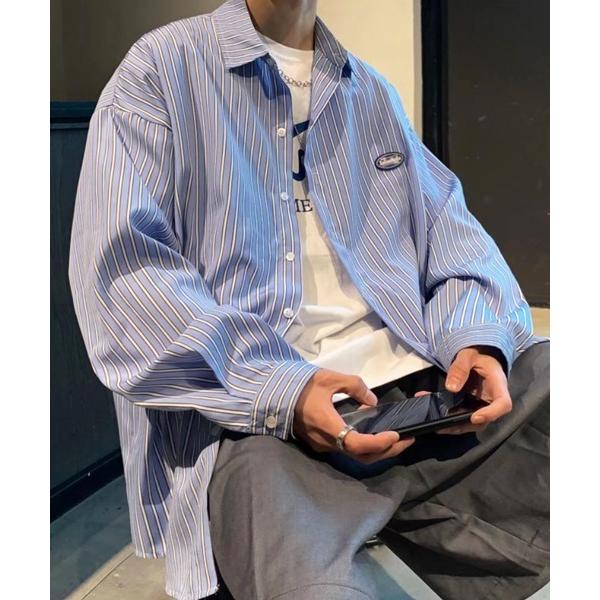 『セール実施中』ZOZO問い合わせ番号:92563305ショップ:CERCA，チェルカブランド:NOWLE，ノウル商品名:【NOWLE】ワンポイント ロゴ ストライプシャツカテゴリ:トップス>シャツ/ブラウスブランド品番:sakura...