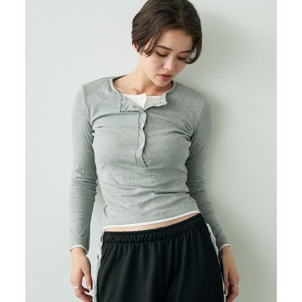 『セール実施中』ZOZO問い合わせ番号:92563348ショップ:Auntie Rosa，アンティローザブランド:Clum，クルム商品名:レイヤードボタントップスカテゴリ:トップス>Tシャツ/カットソーブランド品番:XRANR2510...