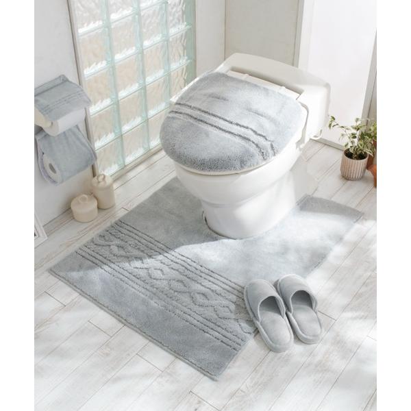 『タイムセール実施中』※このアイテムは返品・交換対象外商品です。ZOZO問い合わせ番号:92564200ショップ:BELLUNA PLUS，ベルーナ プラスブランド:iellio，イエリオ商品名:北欧風トイレマット 抗菌防臭 / ミミナガマ...