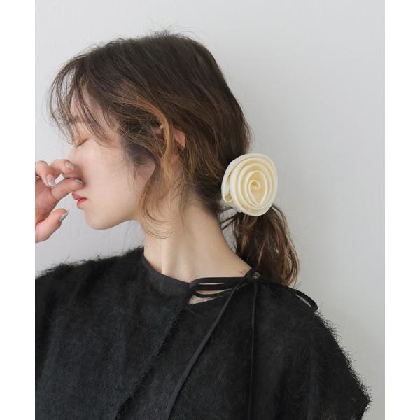 ZOZO問い合わせ番号:92596409ショップ:unit lab，ユニットラボブランド:CLEIO，クレイオ商品名:【CLEIO】バラモチーフシュシュ ROSE MOTIF SCRUNCHIE/737-13669カテゴリ:ヘアアクセサリー...