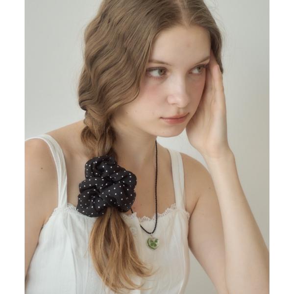 ZOZO問い合わせ番号:92597112ショップ:Auntie Rosa，アンティローザブランド:Birthday room，バースデイルーム，Mitch，ミッチ商品名:ドット柄シュシュ/dot scrunchieカテゴリ:ヘアアクセサリー...