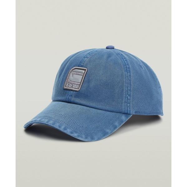 『セール実施中』ZOZO問い合わせ番号:92597736ショップ:G-STAR RAW，ジースター・ロゥブランド:G-STAR，ジースター商品名:AVERNUS BURGER BASEBALL CAP/ブランドロゴデニムベースボールキャップ...